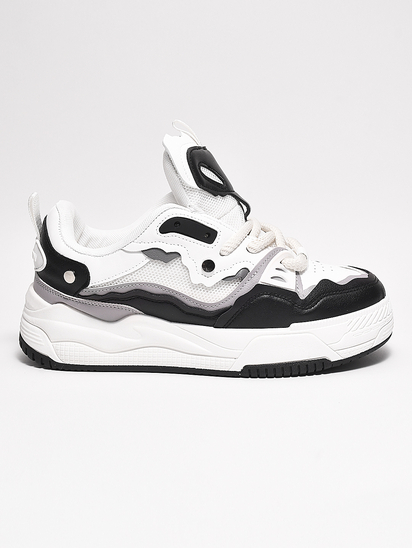 thewhitepole - Funky Dunks II TWP Black Sneakers - The White Pole