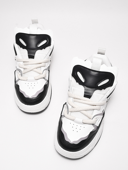 thewhitepole - Funky Dunks II TWP Black Sneakers - The White Pole