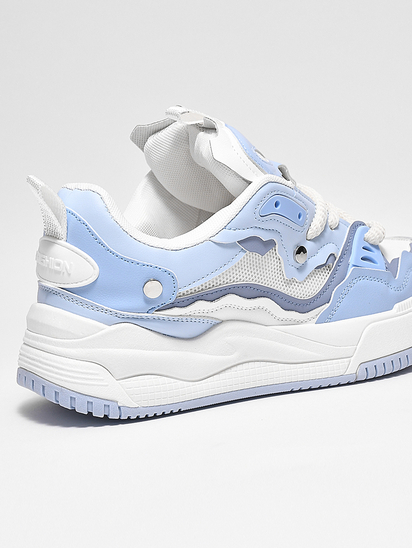 thewhitepole - Funky Dunks II TWP Blue Sneakers - The White Pole