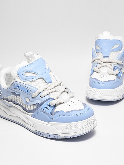 thewhitepole - Funky Dunks II TWP Blue Sneakers - The White Pole