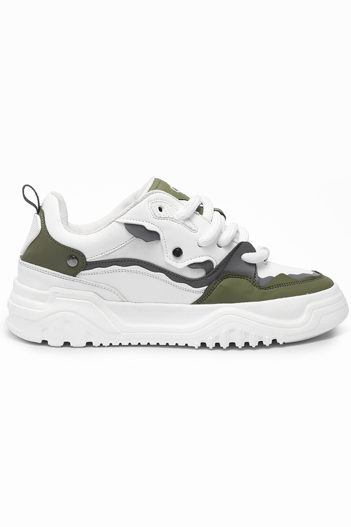 thewhitepole - Funky Dunks II TWP Green Sneakers - The White Pole